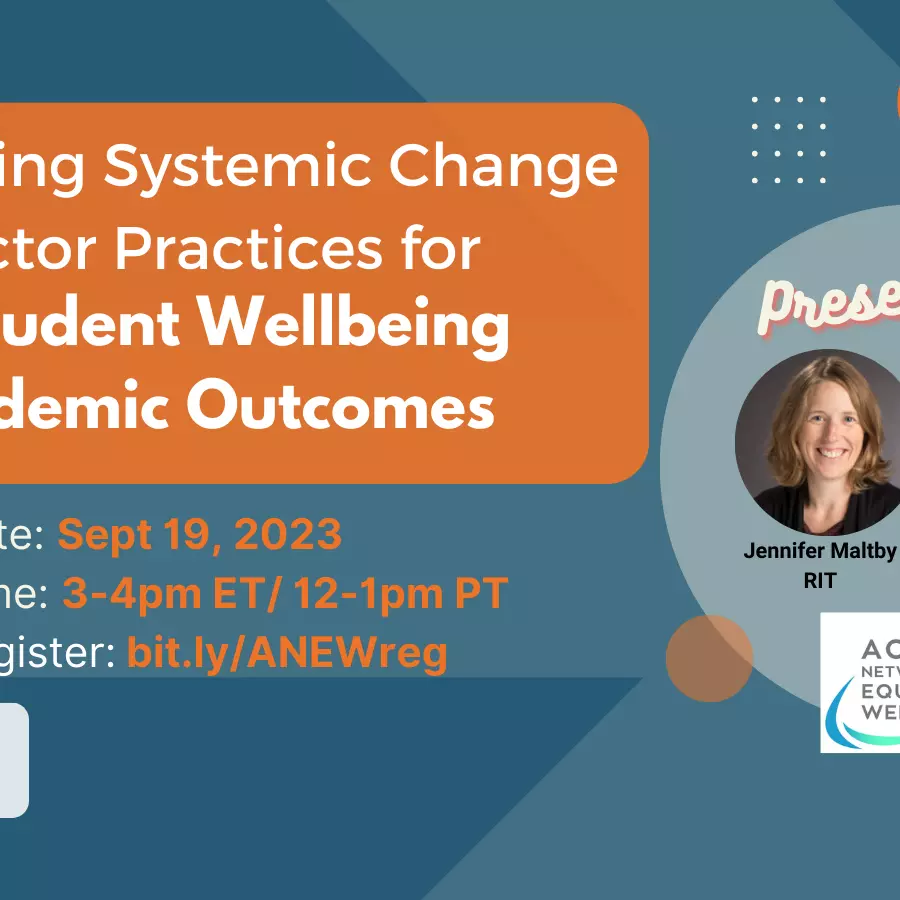 Co-Creating Systemic Change of Instructor Practices for Better Student Wellbeing and Academic ...