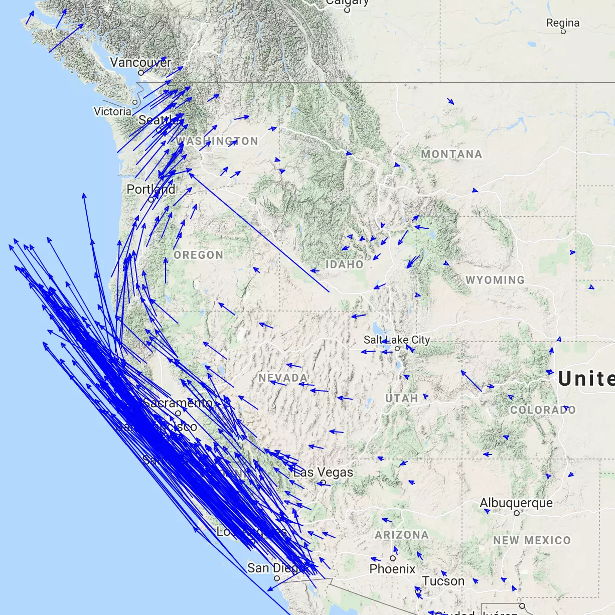 GPS Velocity Viewer