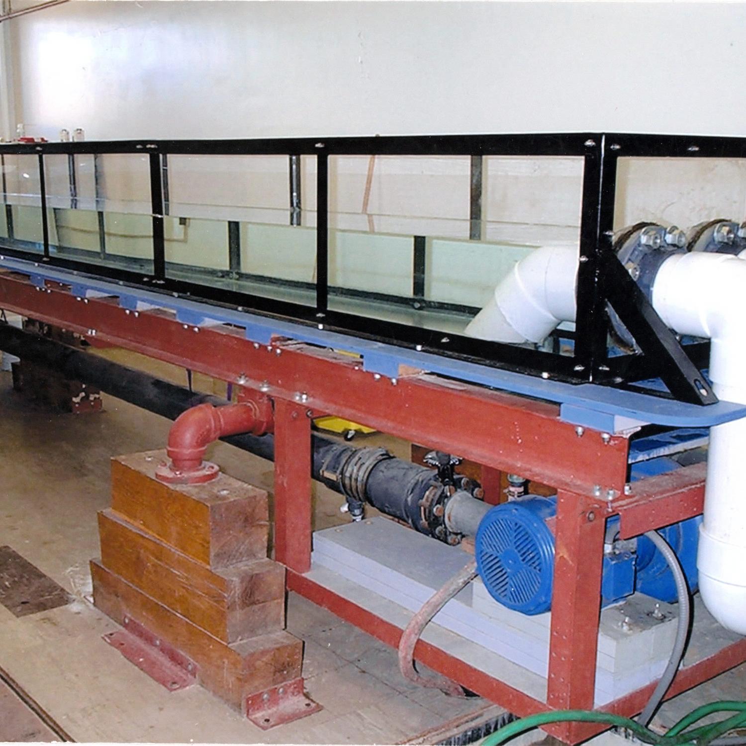 Using a Flume to Demonstrate Fluid Properties and Sediment Transport