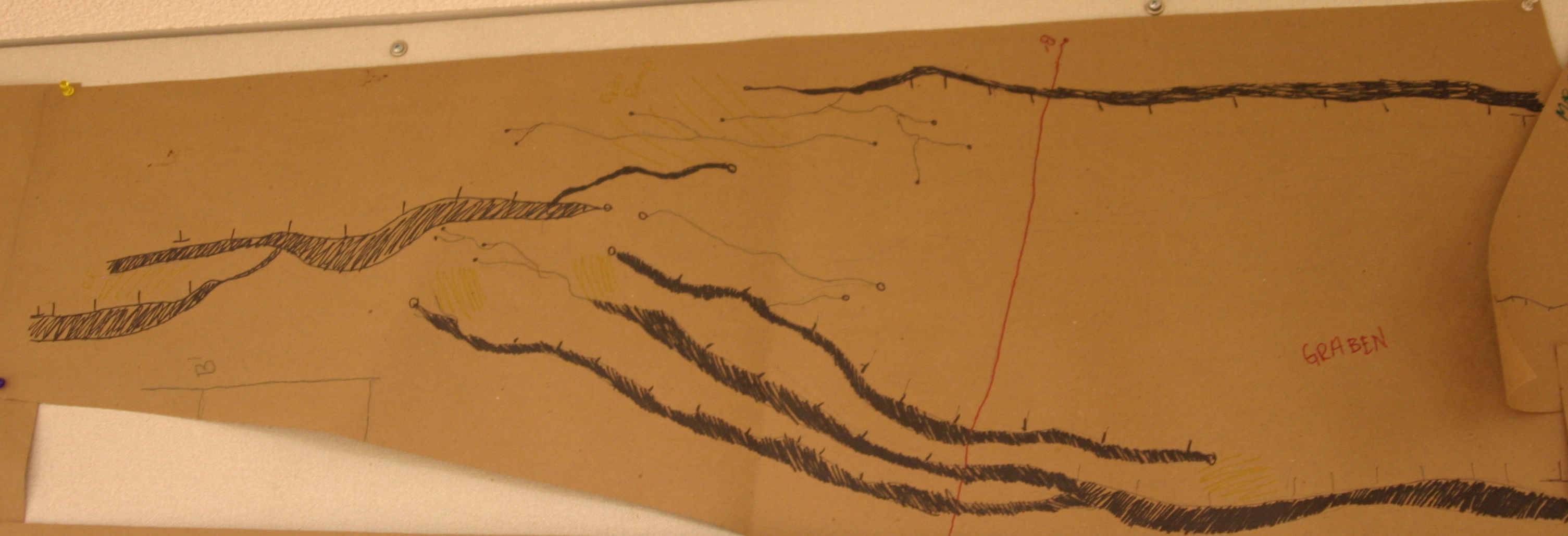 Mapping extensional crack arrays in asphalt as normal fault system ...