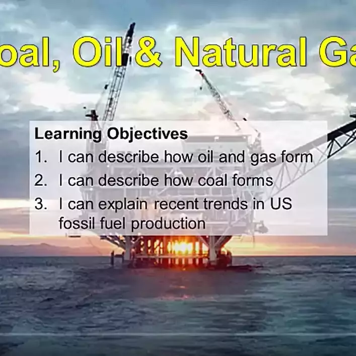 Coal, Oil and Natural Gas