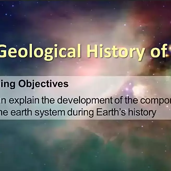 The Geological History of Earth