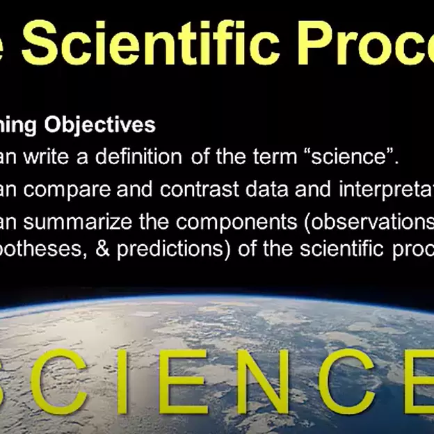 The Scientific Process