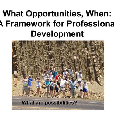 Integrate Professional Preparation into your Program