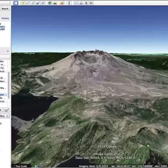 Volcano Shape