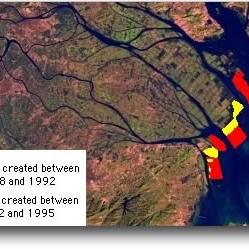 Annotating Change in Satellite Images