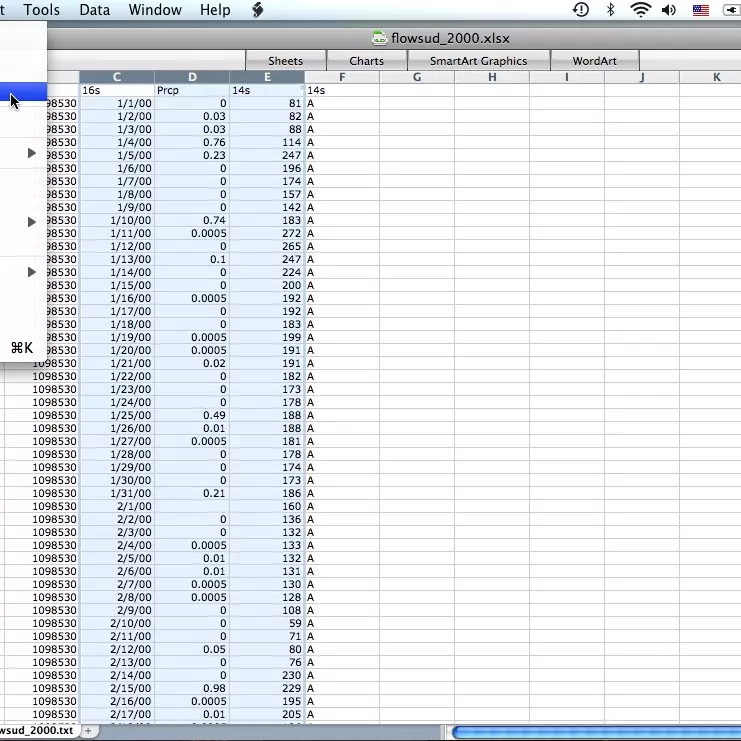 Part 4—Create a Streamflow-Precipitation Graph