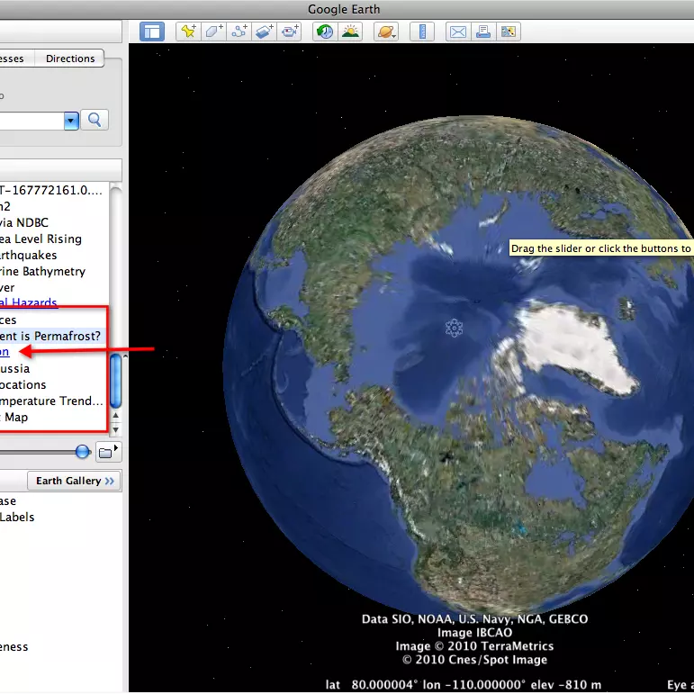 Part 3 - Use Google Earth to Locate Chersky, Russia and Explore Permafrost