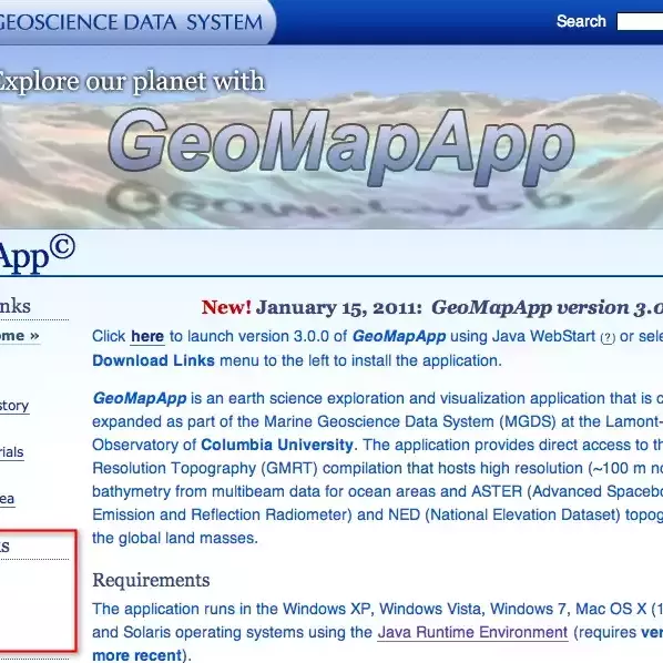 Part 1—Download GeoMapApp and Explore a Visualization of the Seafloor
