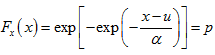Plotting the Flood Frequency Curve using Gumbel Distribution