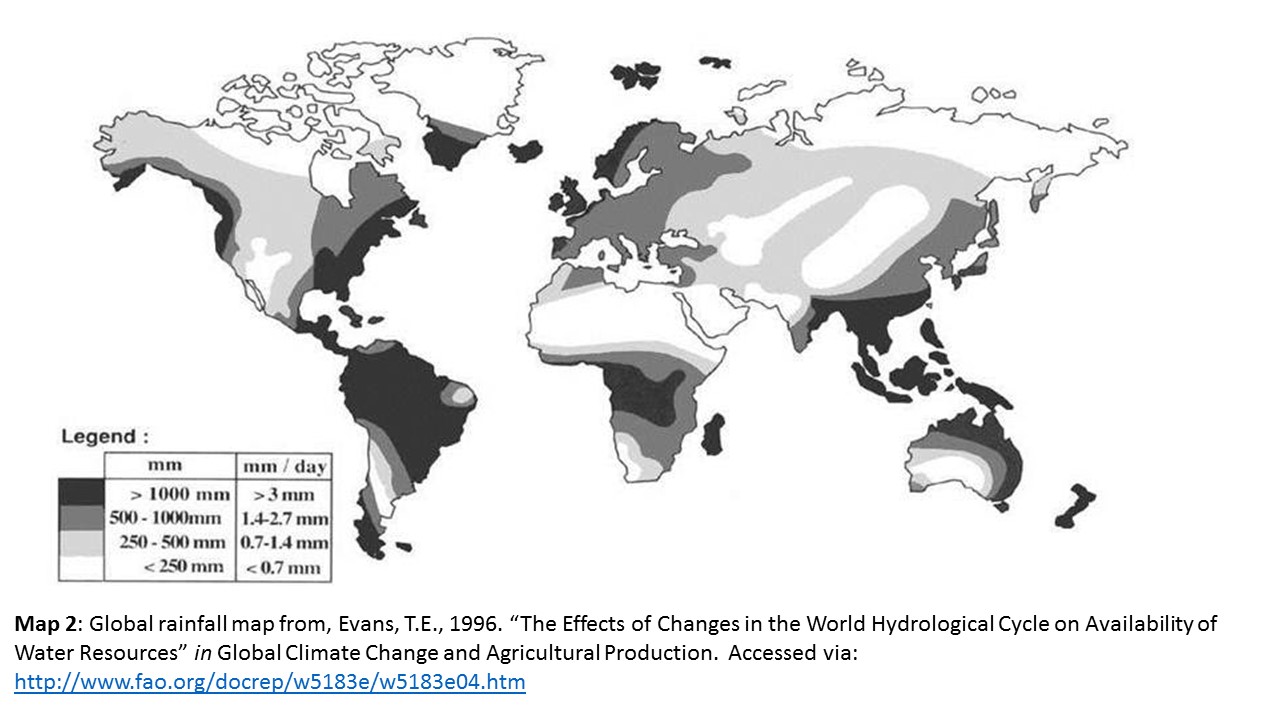 World Climate Map Black And White