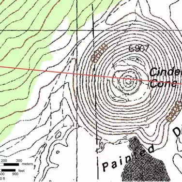 Topographic profile practice problems