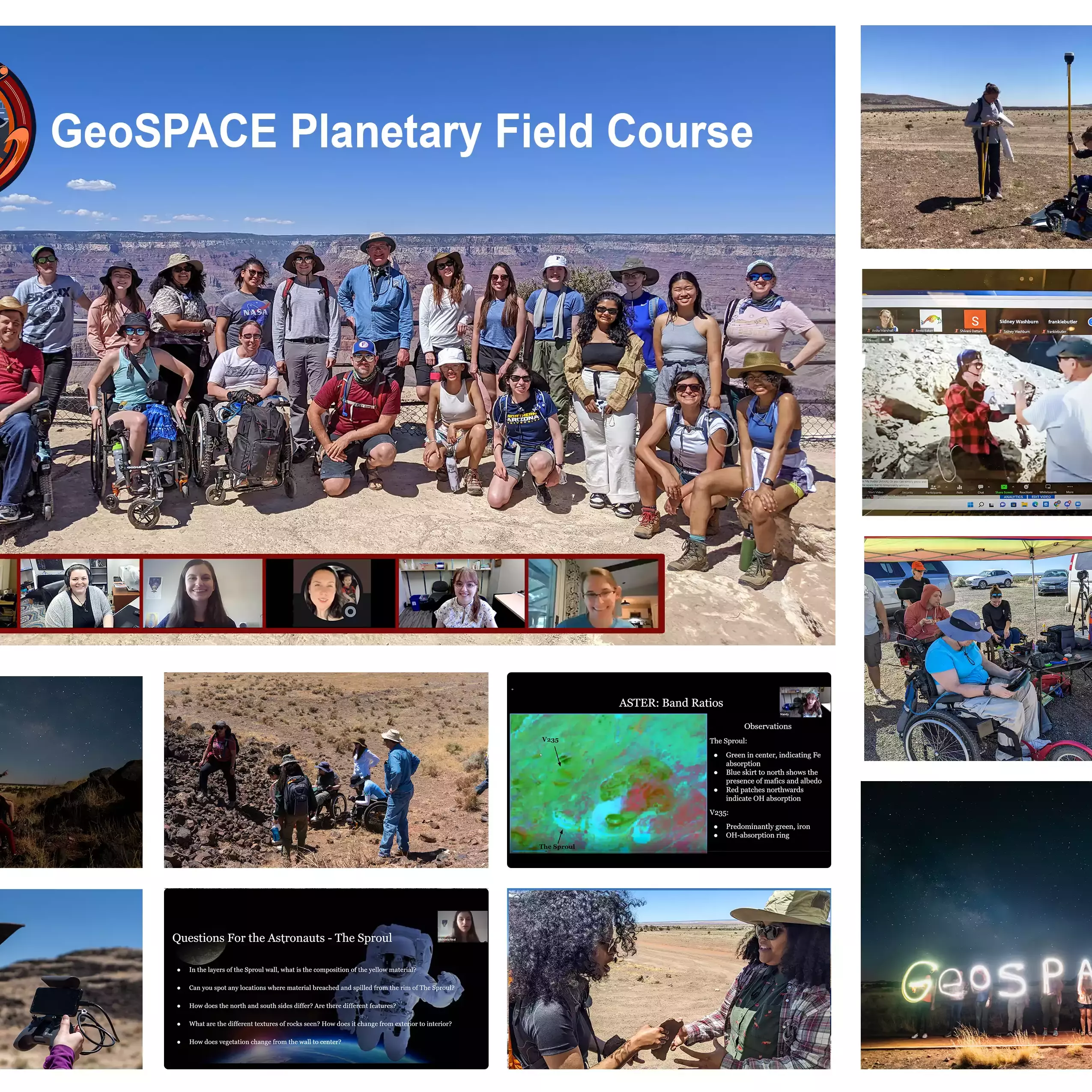 GeoSPACE Planetary + Volcanology Field Course