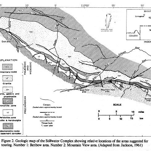 The Stillwater Complex, Southern Montana; A Layered Mafic Intrusion