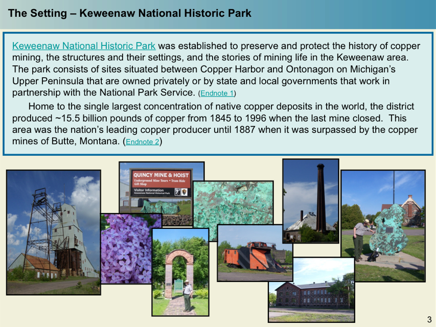 Mined-Over Matter: Remembering Copper Mining at Keweenaw National ...