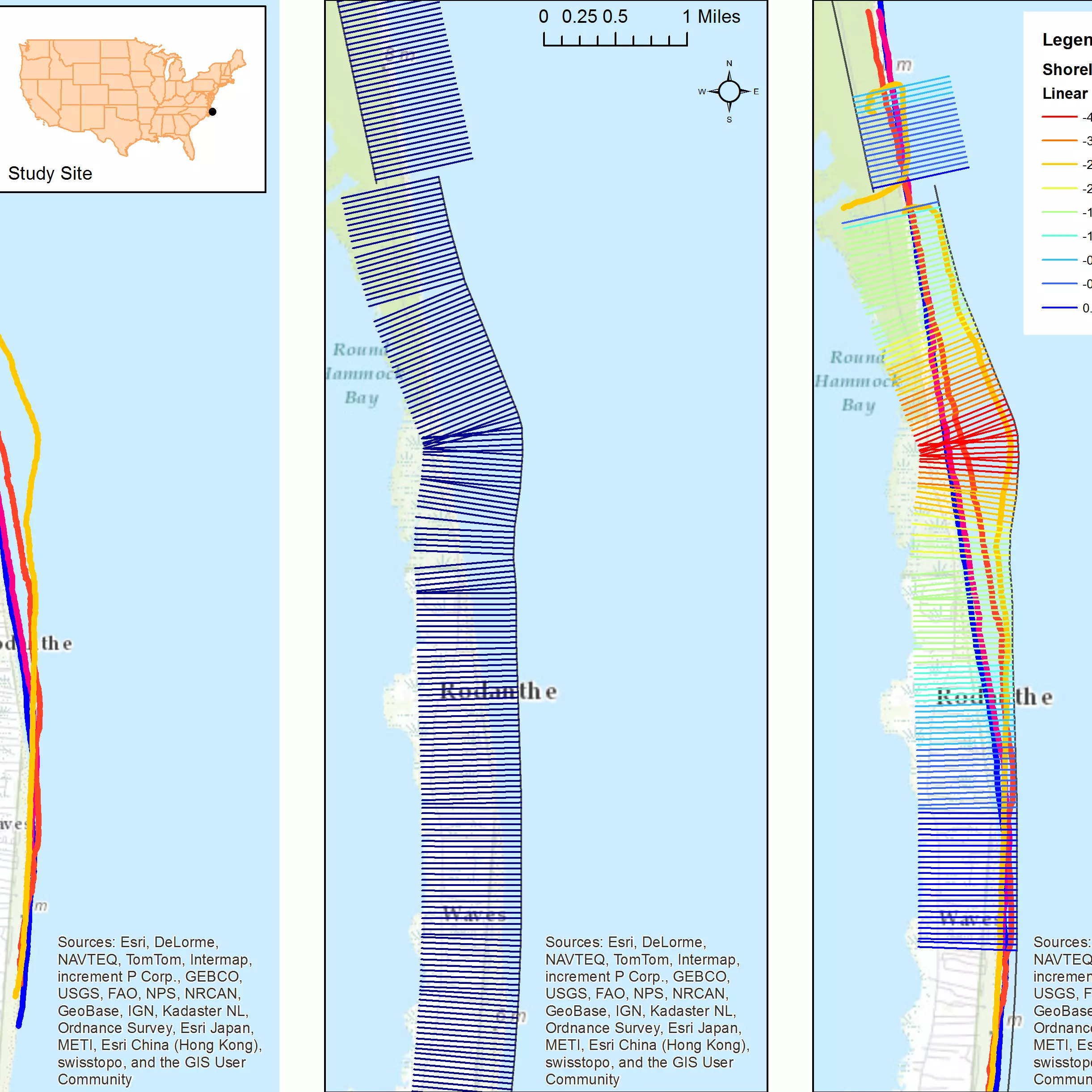 GIS Analysis of Shoreline Change Using the Digital Shoreline Analysis System (DSAS)