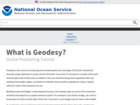 What is Geodesy?